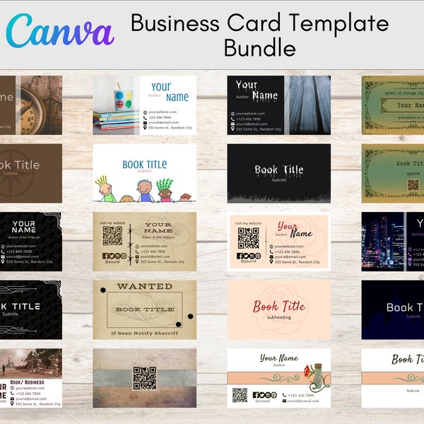 Writer Business Card - Etsy