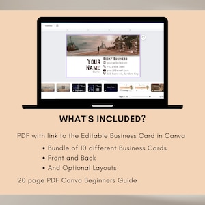 Professional Author Business Card Template Bundle 10 Cards Fully ...