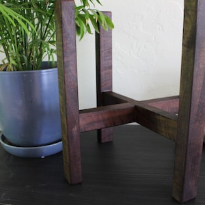Handmade Walnut or Maple Plant Stand, Berkey Stand, Plant Lover Gifts ...