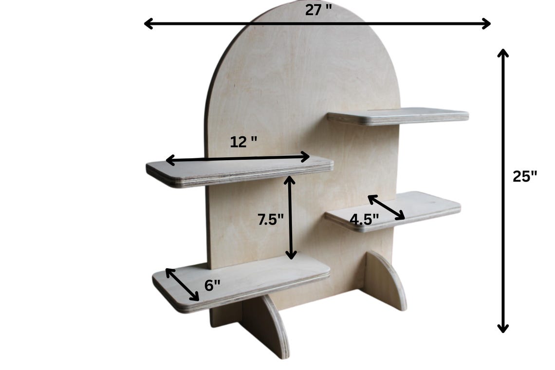 Arched Plywood Collapsible Display Stand: Retail, Market & Booth - Etsy