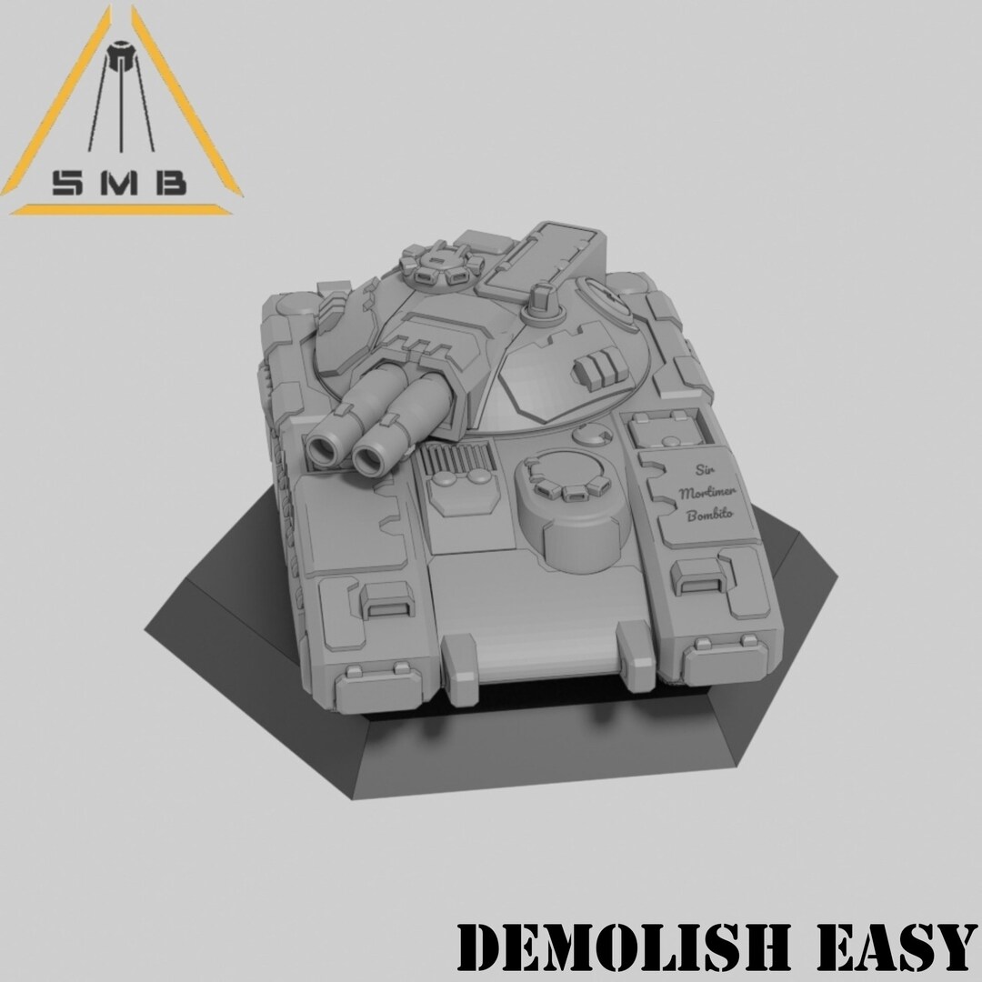 Demolisher easy Tank Alternate Battletech Miniature Mechwarrior - Etsy