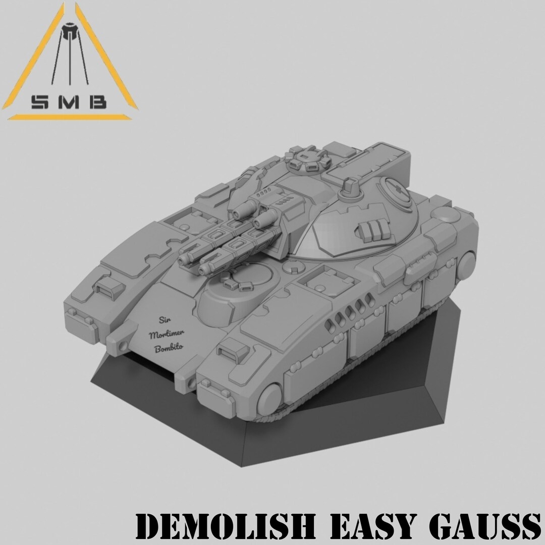 Demolisher Gauss Tank Alternate Battletech Miniature Mechwarrior - Etsy