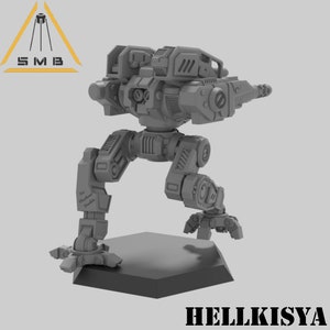Hellkisya hellcat MW4 Hellhound II Alternate Battletech Miniature Mechwarrior - Etsy