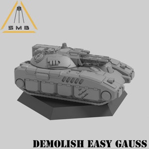 Demolisher Gauss Tank Alternate Battletech Miniature Mechwarrior - Etsy
