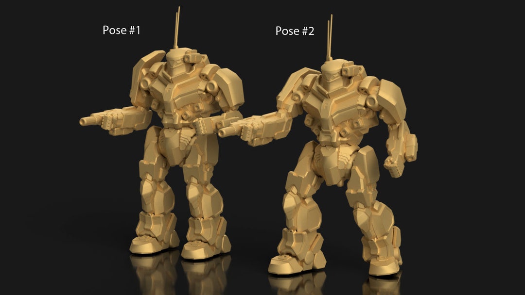 Black Knight BL-7-KNT Alternate Battletech Miniature Mechwarrior - Etsy