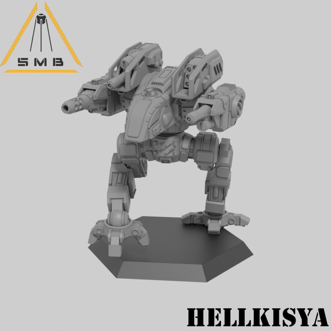 Hellkisya hellcat MW4 Hellhound II Alternate Battletech Miniature ...