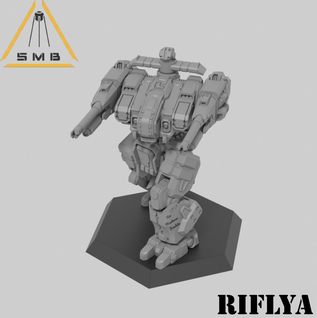 Rifleman RFL Alternate Battletech Miniature Mechwarrior - Etsy Australia