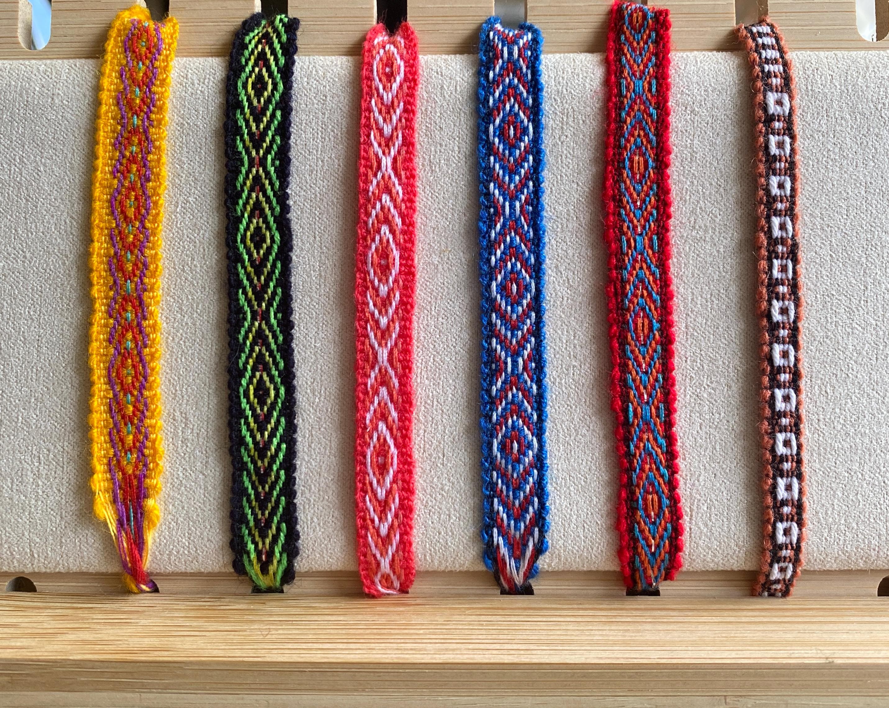 Handwoven Peruvian Friendship Bracelets. Colorful Friendship Bracelets ...