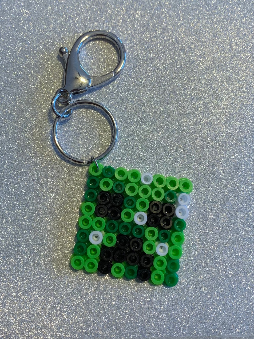 Minecraft Creeper Keychain or Bag Clip. - Etsy