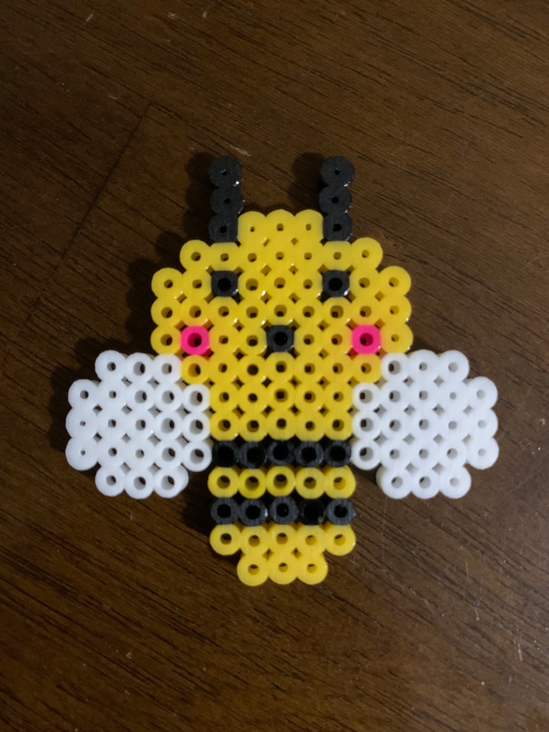 Bumble Bee Made From Perler Beads. - Etsy