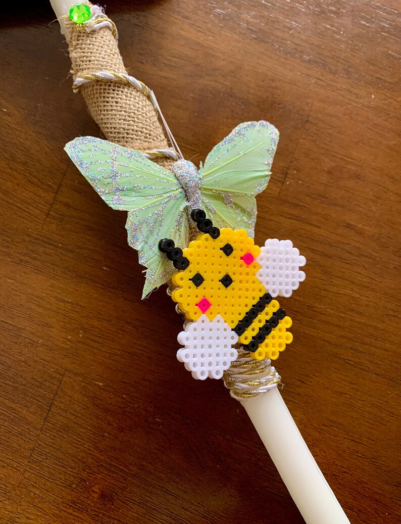 Bumble Bee Made From Perler Beads. - Etsy