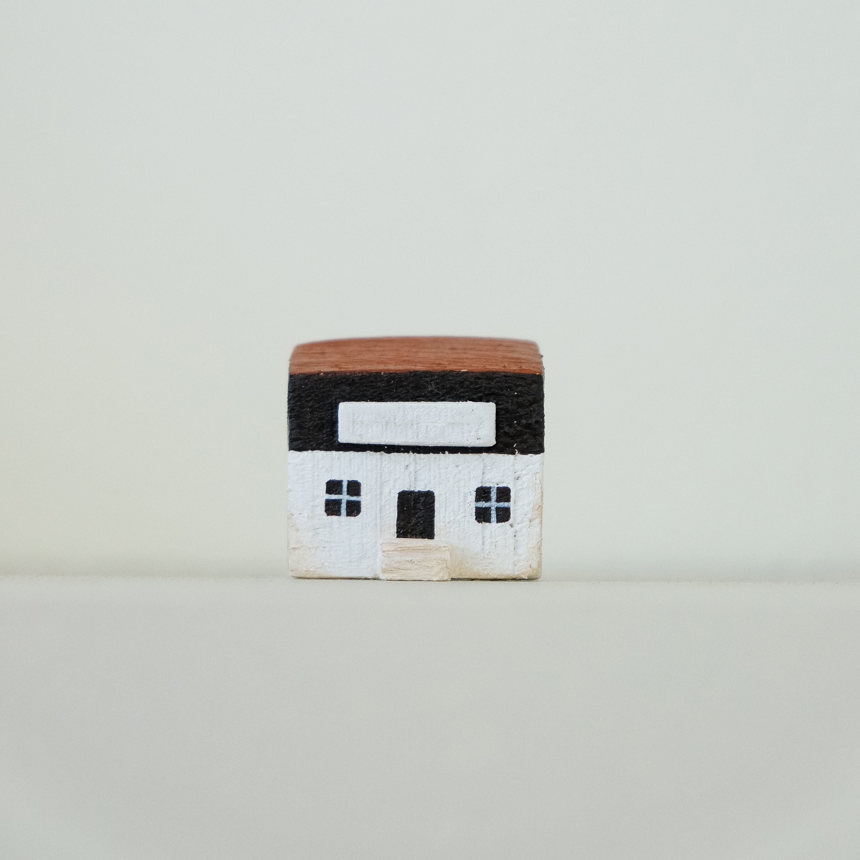 Mini Houses Wood Art Ornaments,church Town House , Decorative Landscape ...