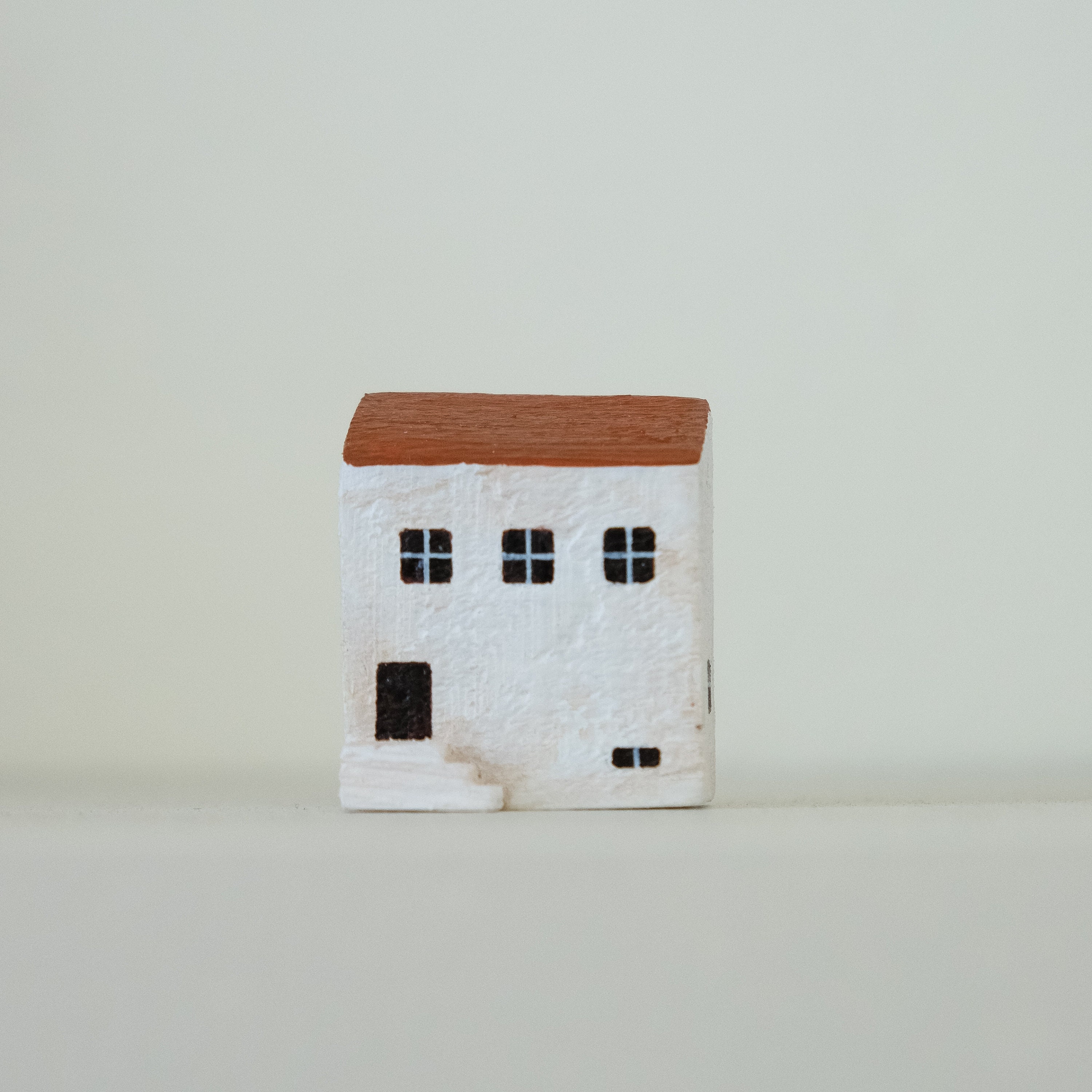 Mini Houses Wood Art Ornaments,church Town House , Decorative Landscape ...