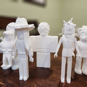 Custom Avatar Figure - Personalized 3D Printed Roblox Character - Etsy