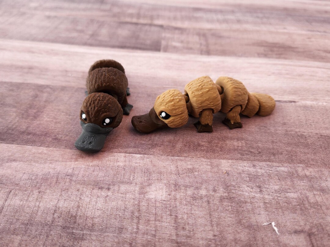 Mini Platypus - Articulated Duckbill Fidget - Etsy