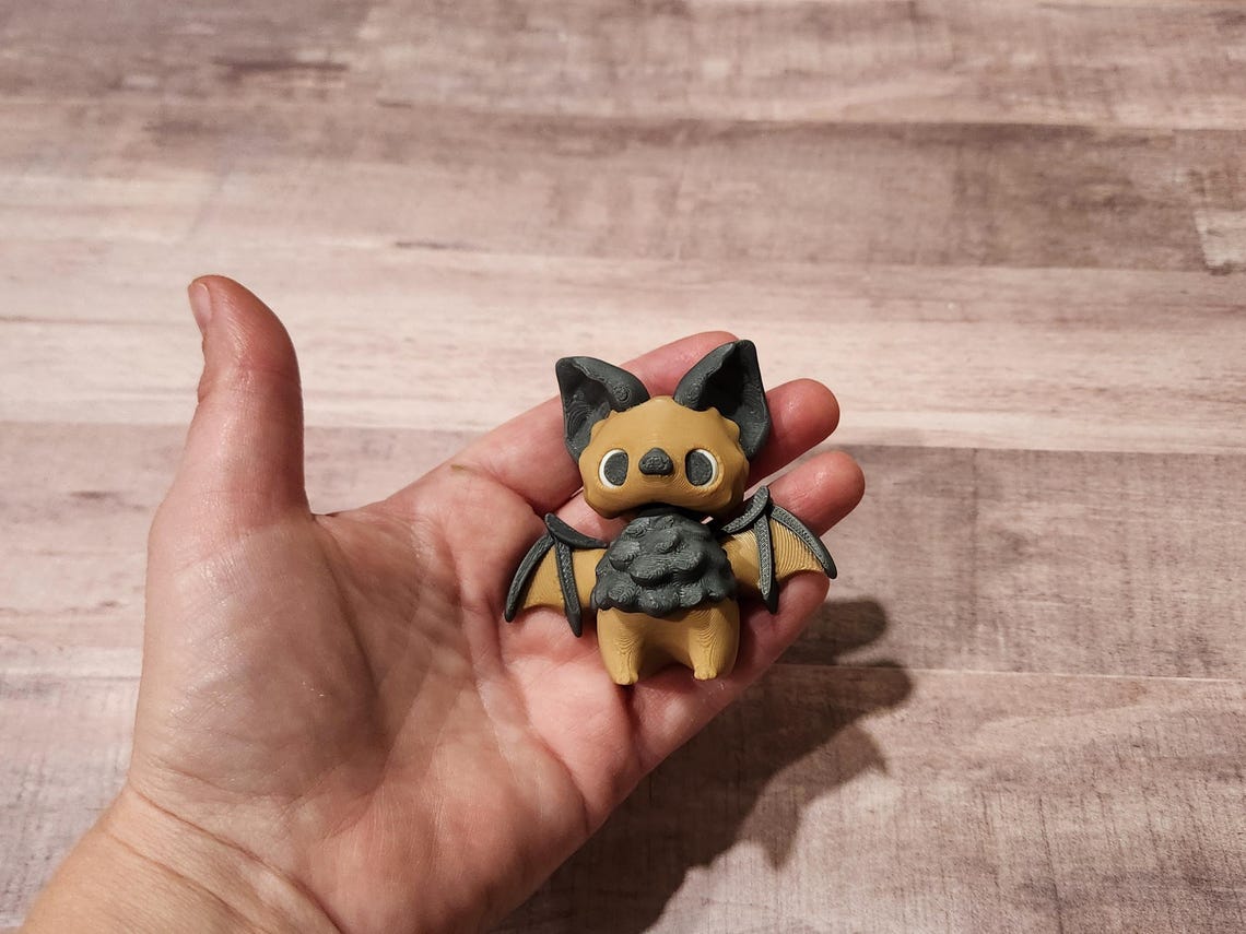Articulated Pixie Bat Fidget - 2.5" - Etsy