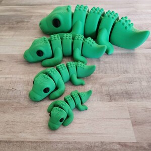 Baby Crocodile Articulated Fidget Croc Designed by Zou3d - Etsy