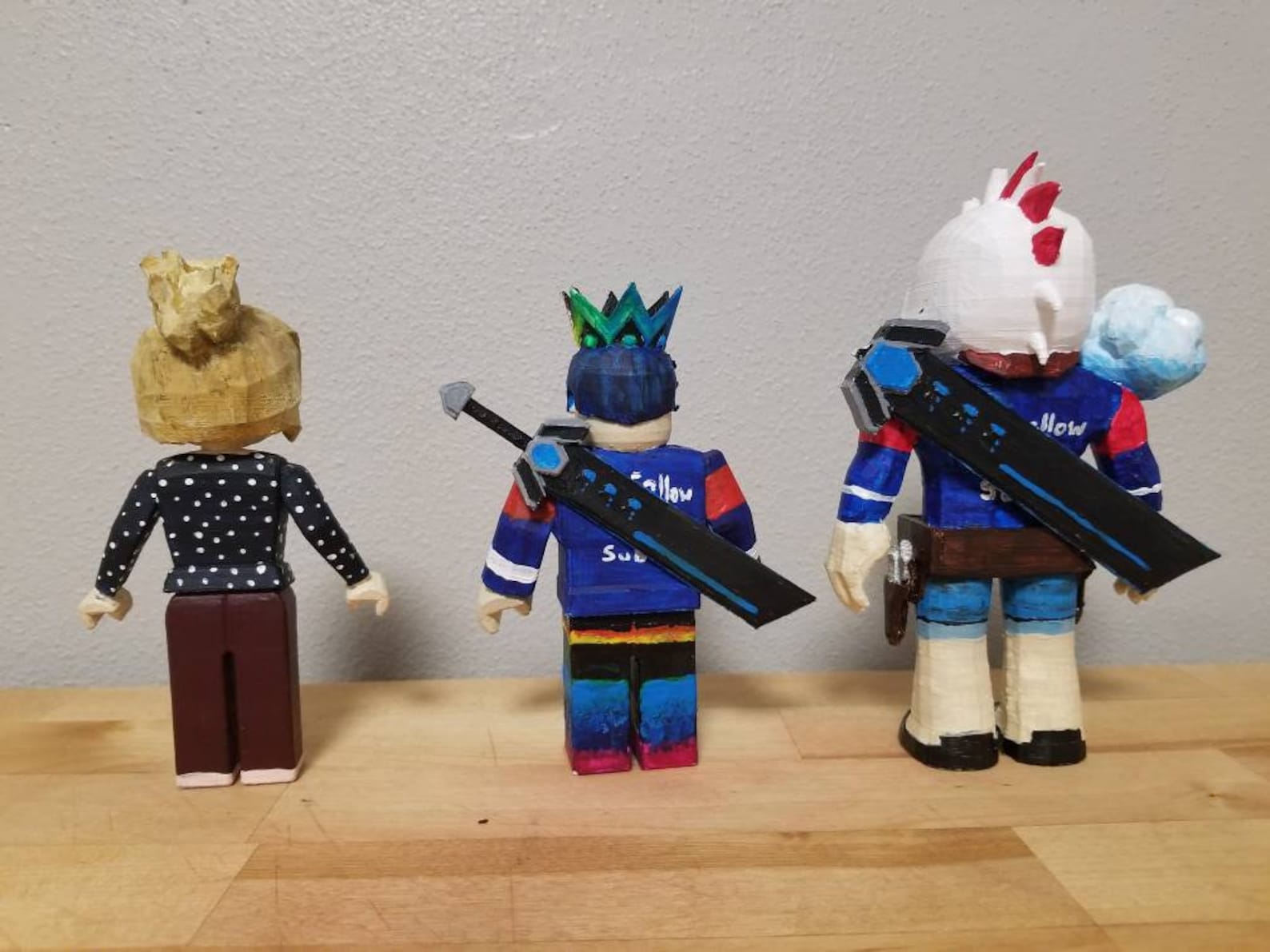 Custom Avatar Figure Personalized 3D Printed Roblox Character - Etsy