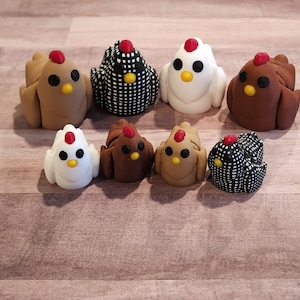 Flexi Chicken - Articulated Chicken Fidget Designed by Zou3d - Etsy