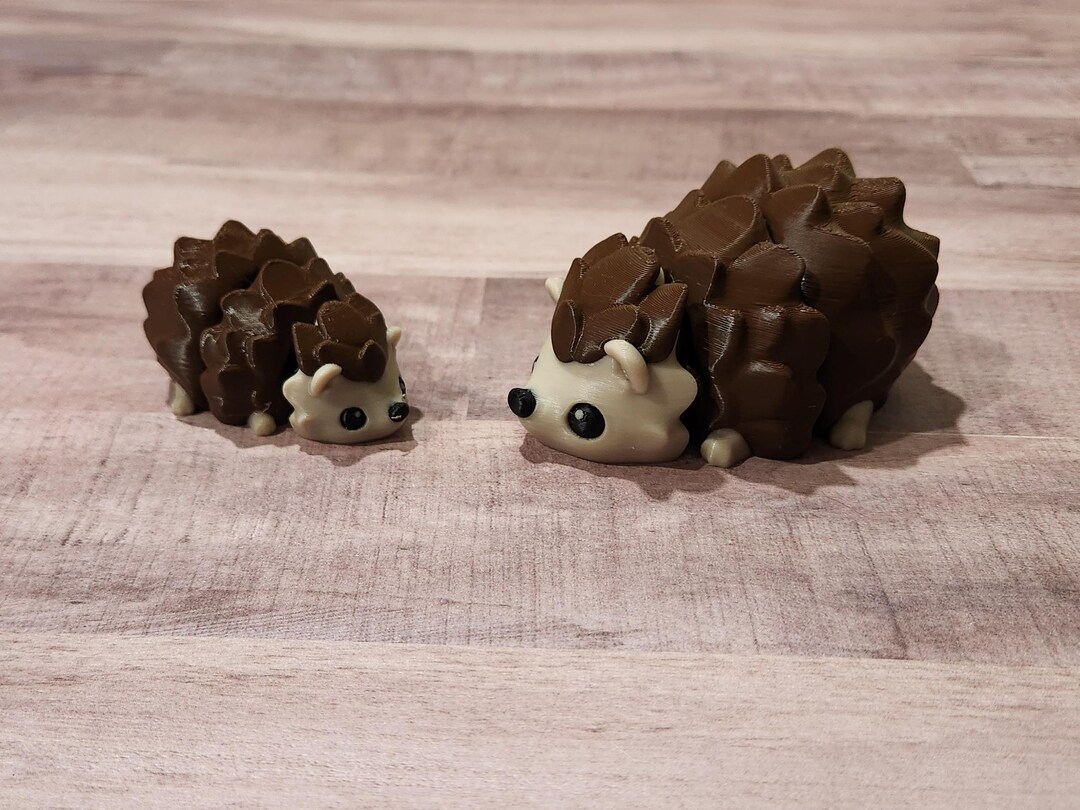 Chunky Flexi Hedgehog - Articulated Hedgehog Fidget - Etsy