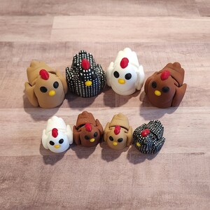 Flexi Chicken - Articulated Chicken Fidget Designed by Zou3d - Etsy