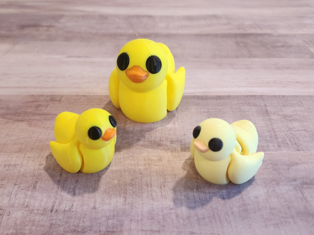 Baby Duck - Articulated Duckling Fidget - Etsy