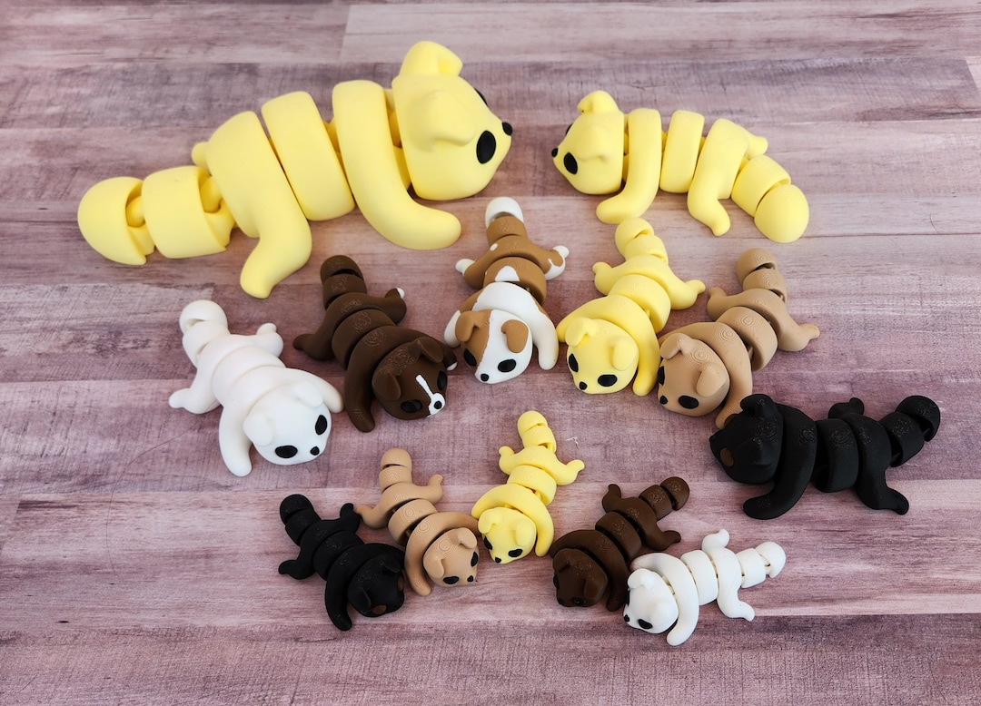 Baby Dog - Articulated Puppy Fidget Toy Designed by Zou3d - Etsy