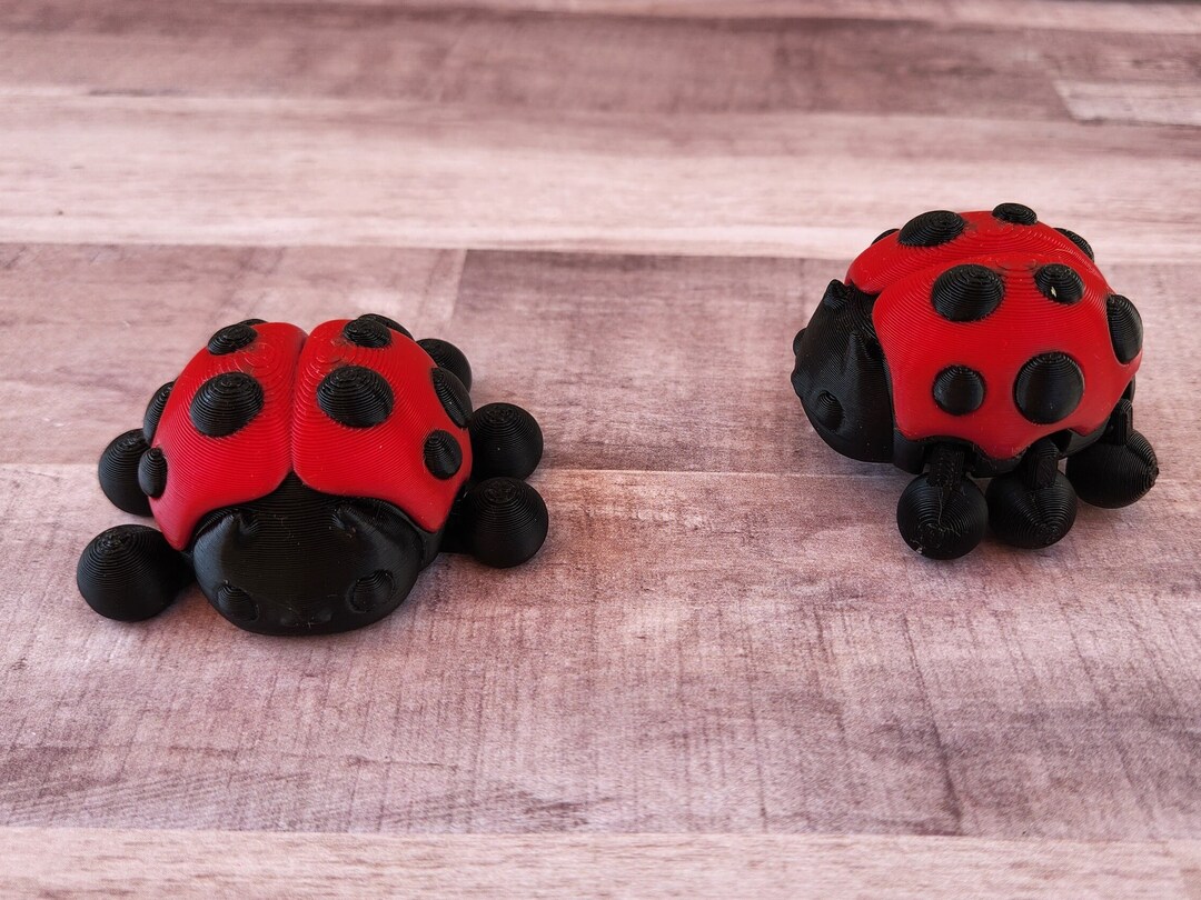 Flexi Ladybug - Articulated Lady Bug Fidget - Etsy