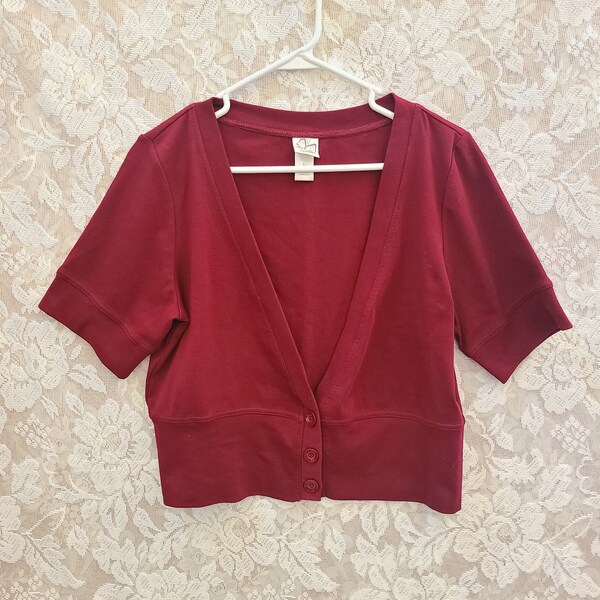 2000s Crop Cardigan - Etsy