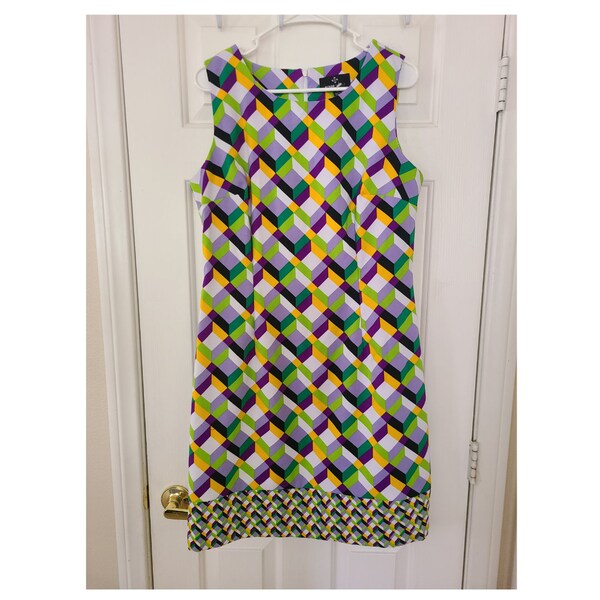 Multicolor Geometric - Etsy