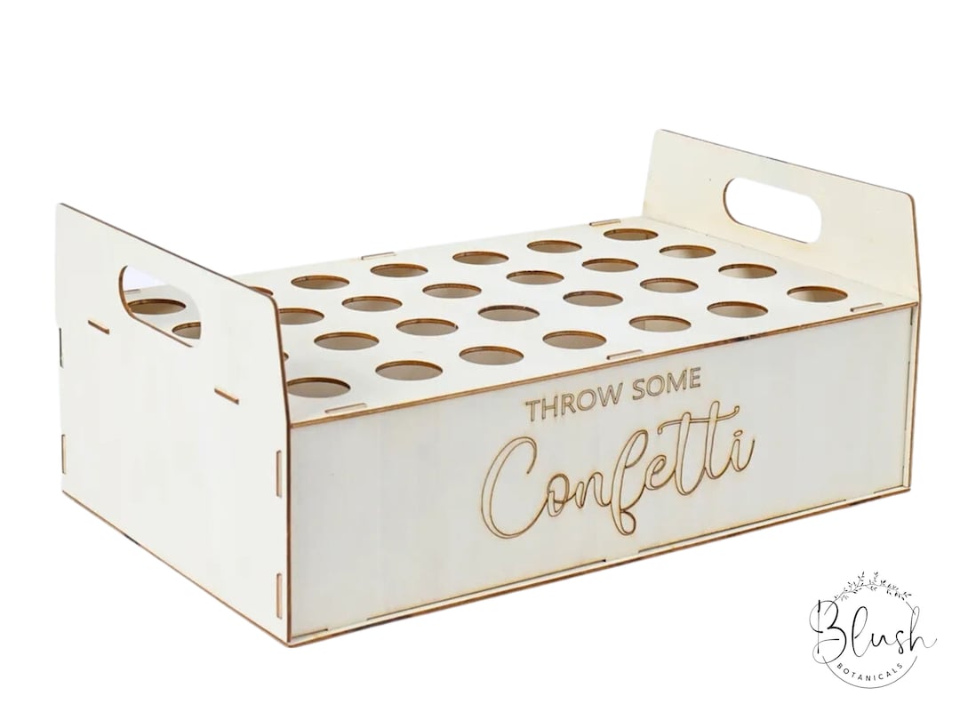 Wedding Confetti Cone Tray, Confetti Cone Stand, Confetti Cone Tray ...