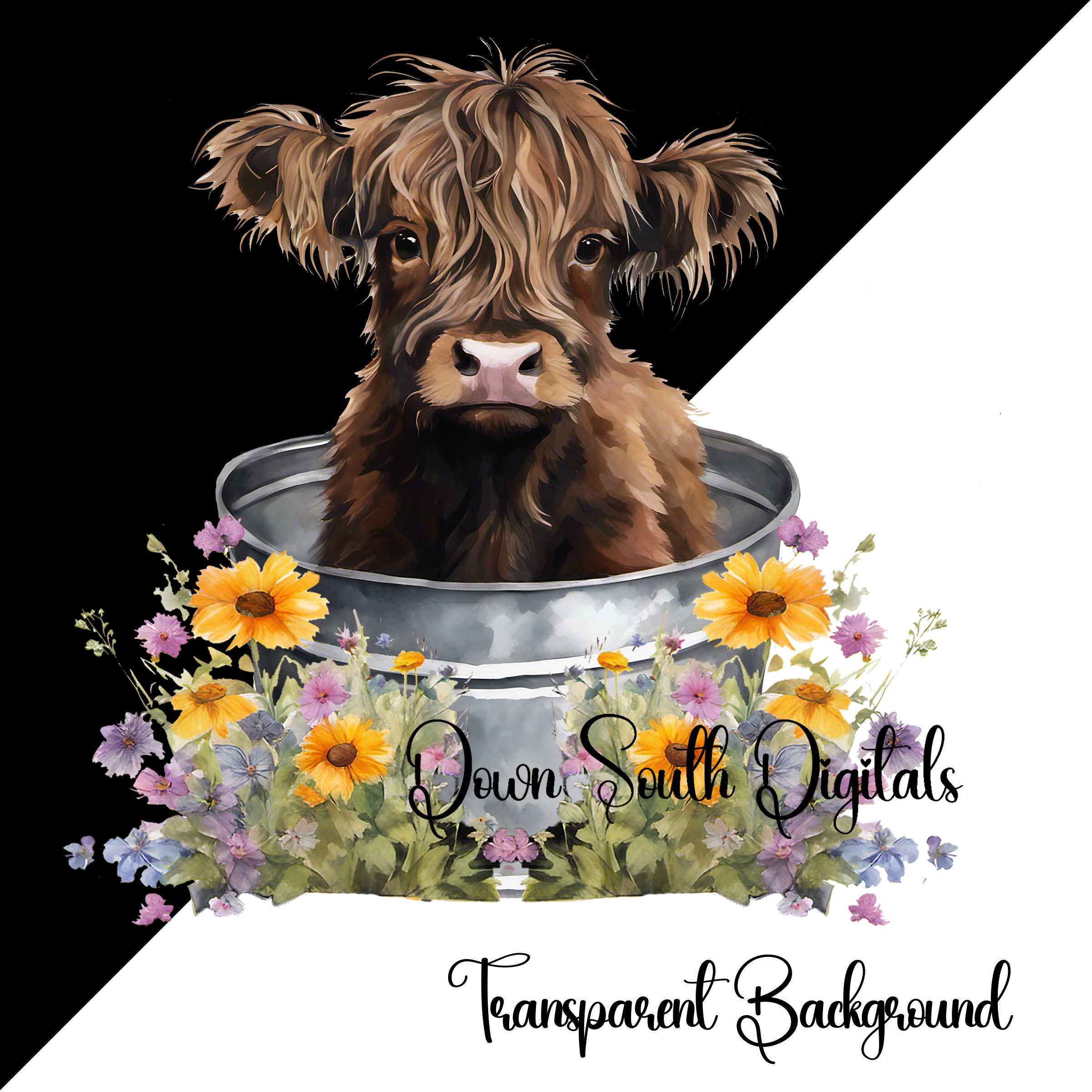 Cow Sublimation PNG Digital Download - Etsy