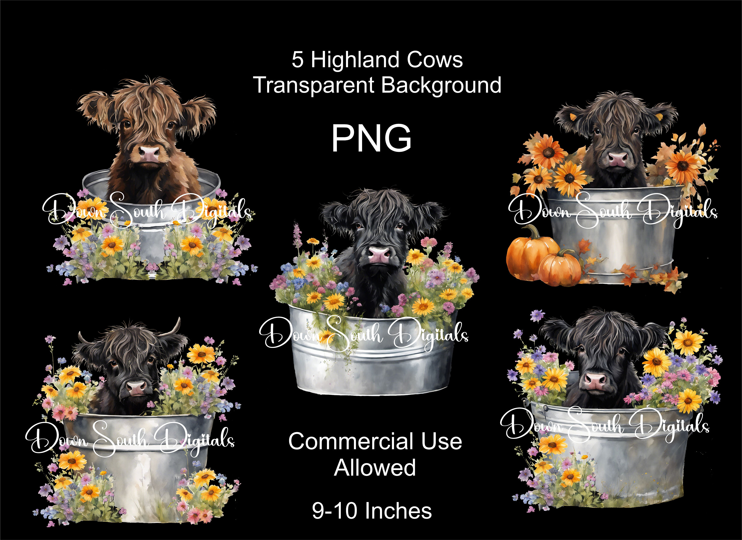 Cow Sublimation PNG Digital Download - Etsy