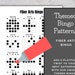 Bingo Patterns | Fiber Arts Bingo | Printable Bingo Games | Bingo Game ...