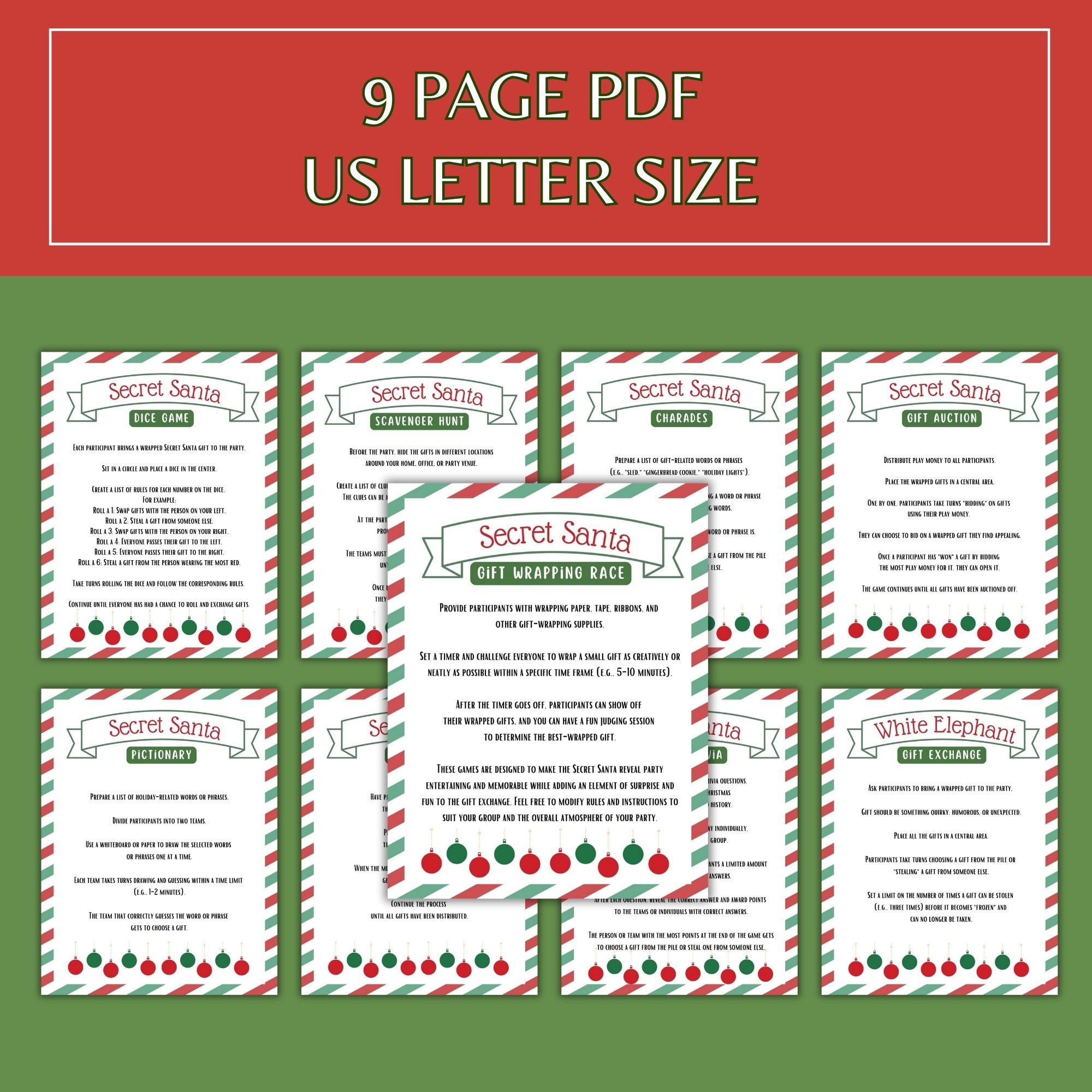 Secret Santa Party Games | Secret Santa Party | Secret Santa Reveal ...