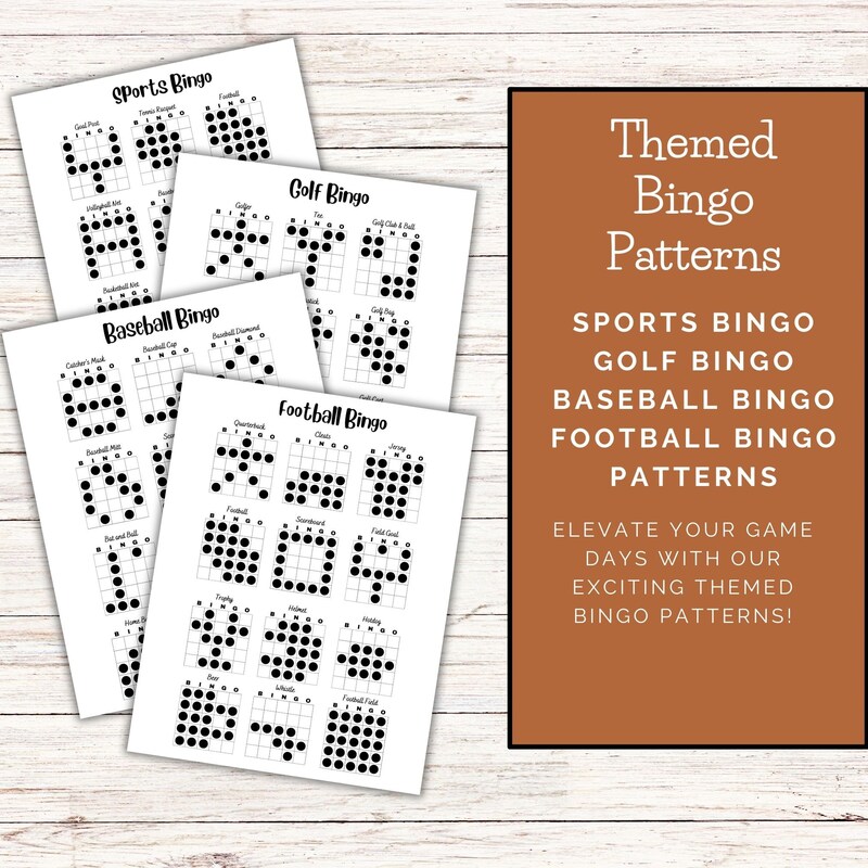 Golf Bingo - Etsy
