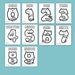 Baby's First Book of Numbers Baby Shower Coloring Book Sheet Pages ...