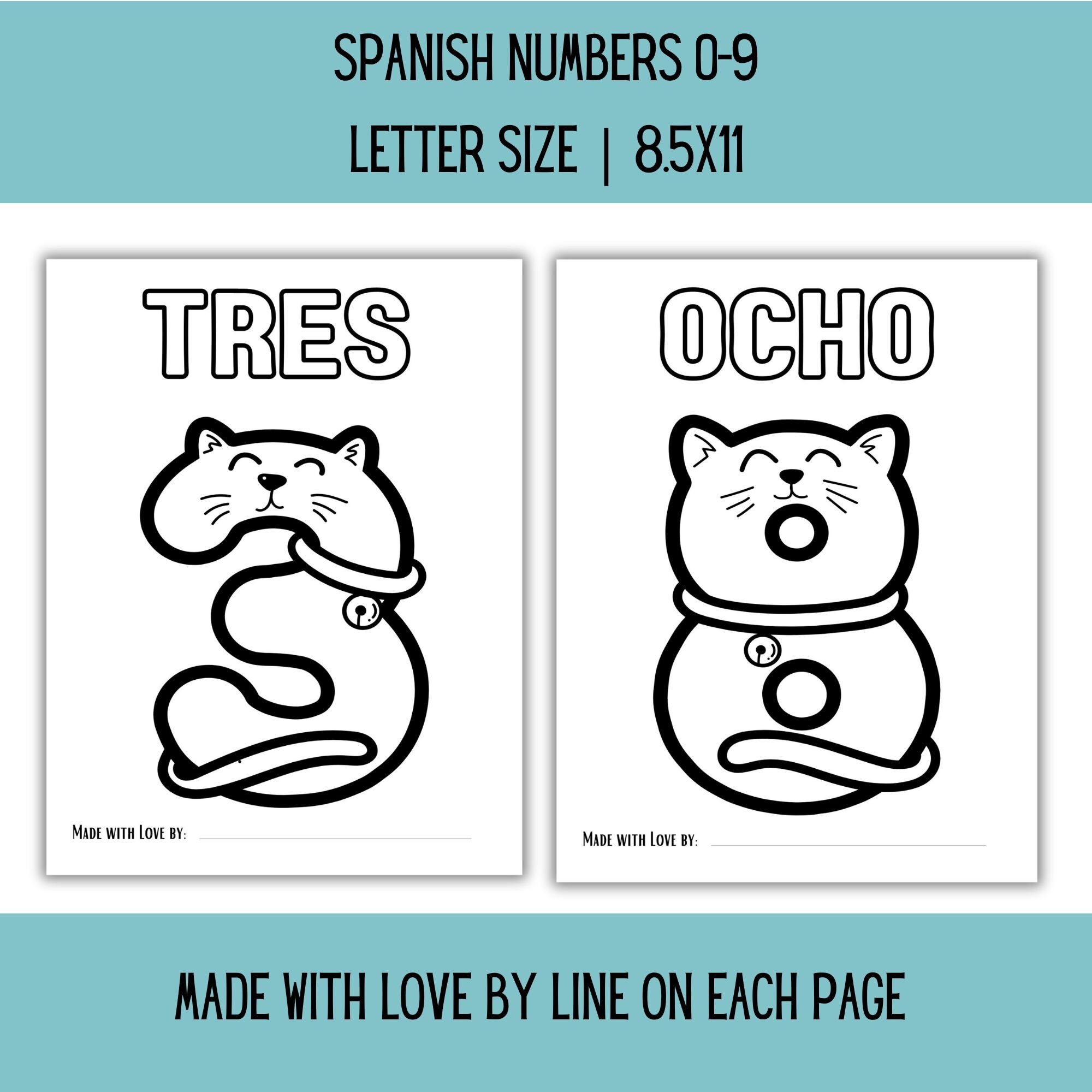 Baby's First Book of Numbers Baby Shower Coloring Book Sheet Pages ...