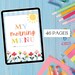 Preschool Morning Menu Printable: Homeschool Learning, Alphabet Tracing ...