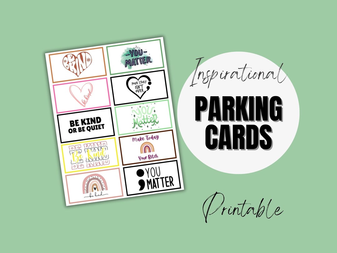 Inspirational Be Kind & You Matter Cards Inspirational - Etsy