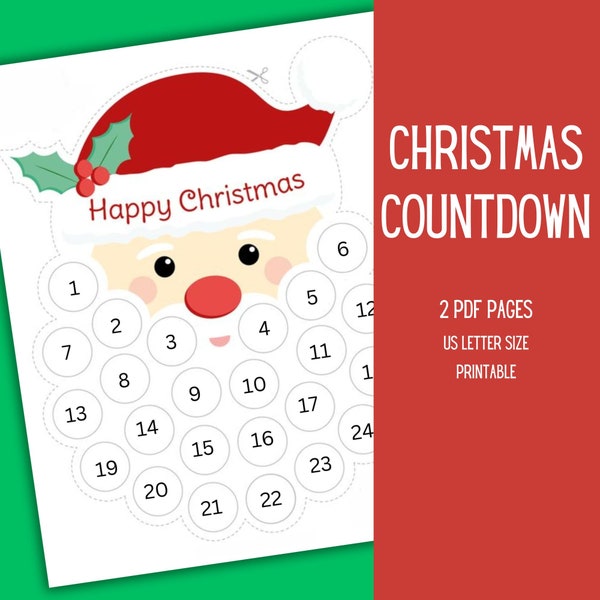Christmas Countdown - Etsy