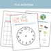 Preschool Morning Menu Printable: Homeschool Learning, Alphabet Tracing ...