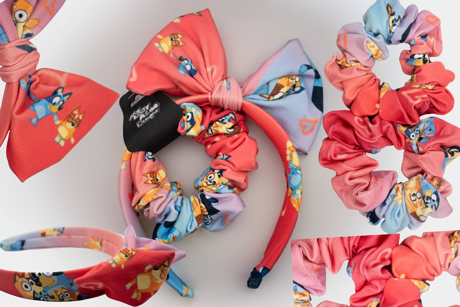 Bluey Headbands and Scrunchies - Etsy