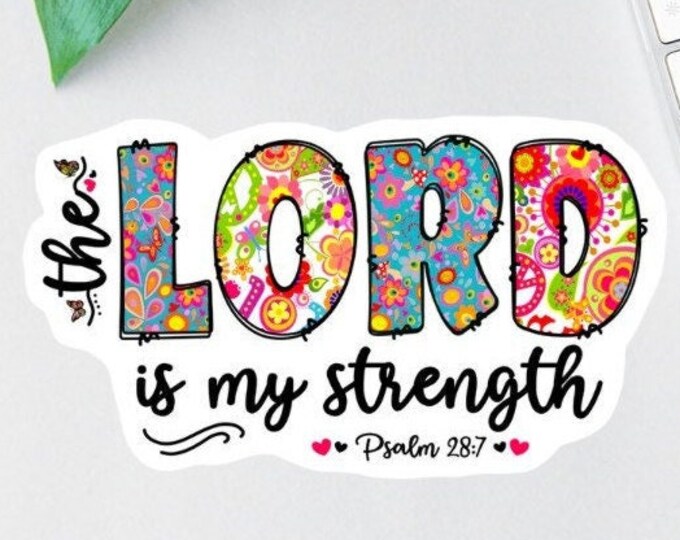 May the Lord Bless You Sticker, Affirmation Stickers Laptop, Best ...