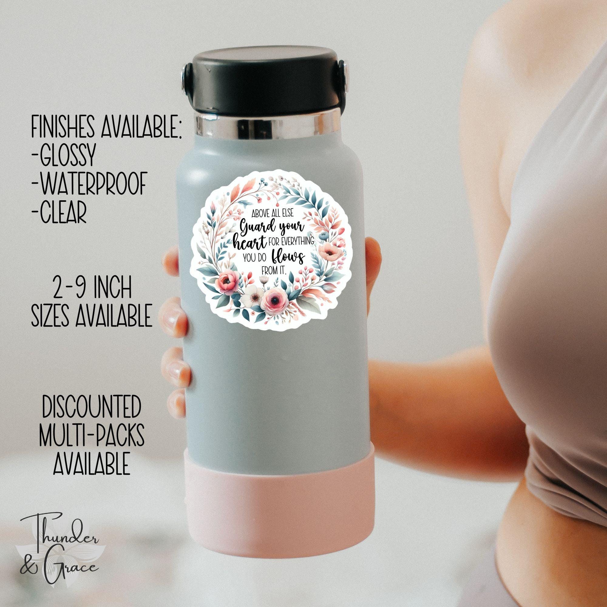 Above All Else, Guard Your Heart Decal, Bible Sticker Pack, Faith ...