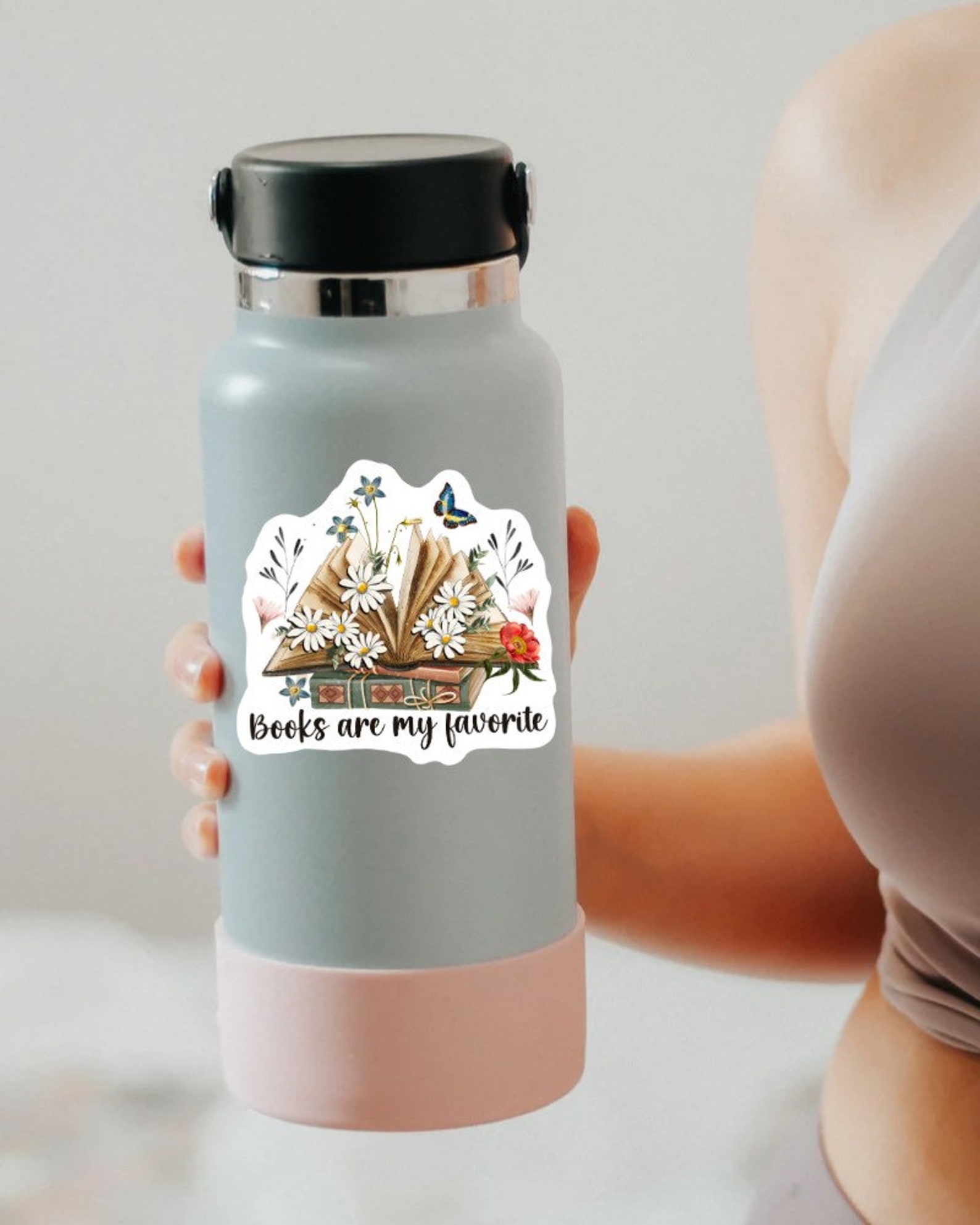 Books Are My Favorite Sticker Literary Sticker Book Lover - Etsy