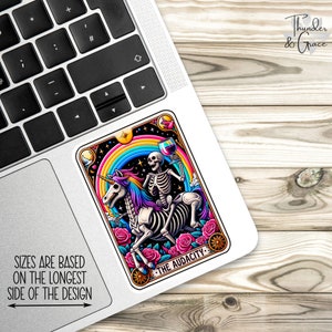 The Audacity Stickers, Funny Tarot Card Decals, Funny Mom Gift, Best ...