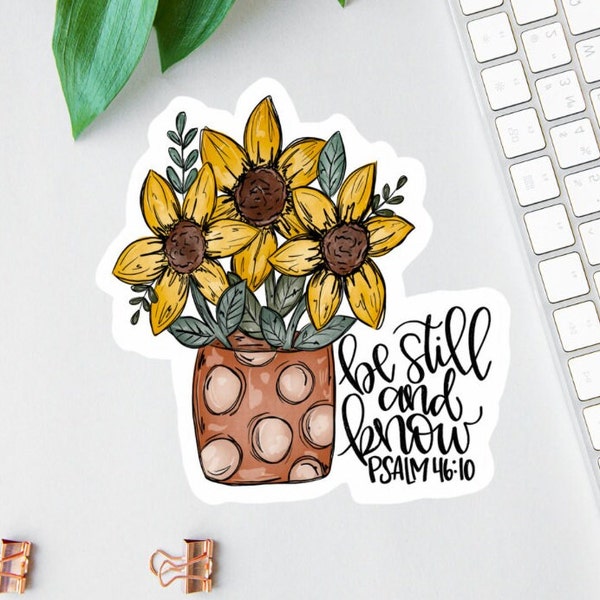 Be Still and Know Bulk Stickers - Etsy