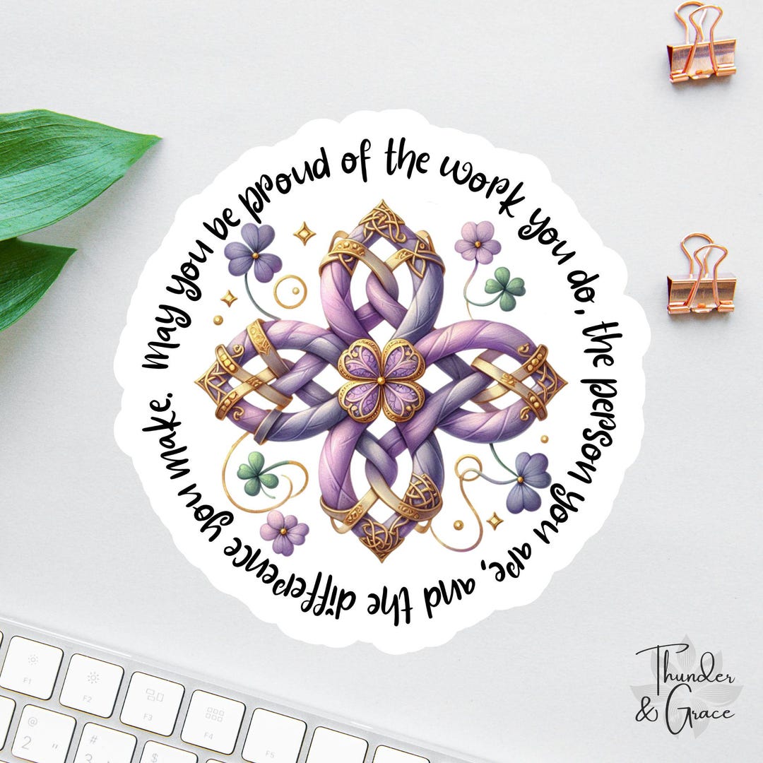 May You Be Proud of the Work You Do Stickers, Social Worker Decals ...