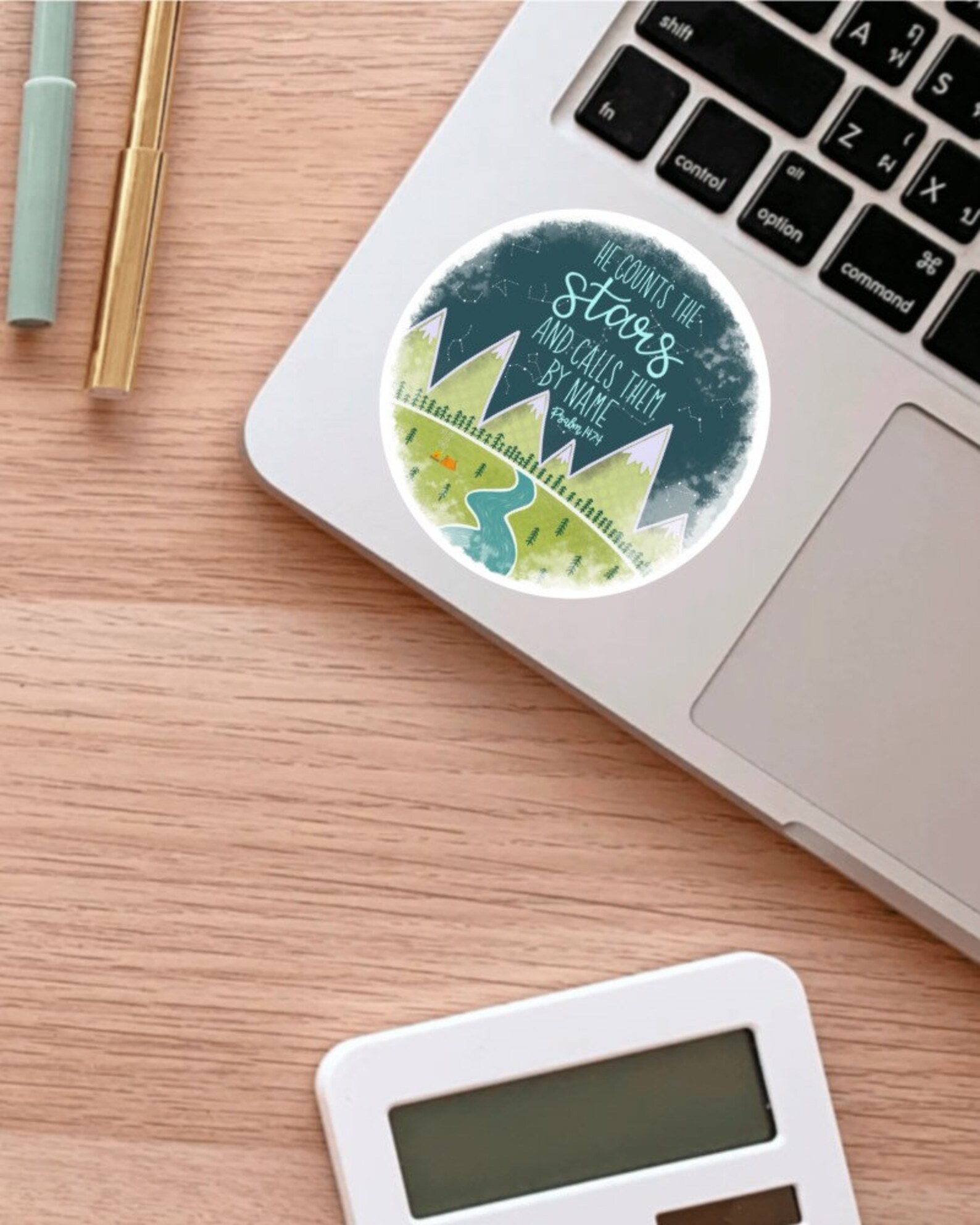 He Counts the Stars Sticker Bible Sticker Pack Faith - Etsy